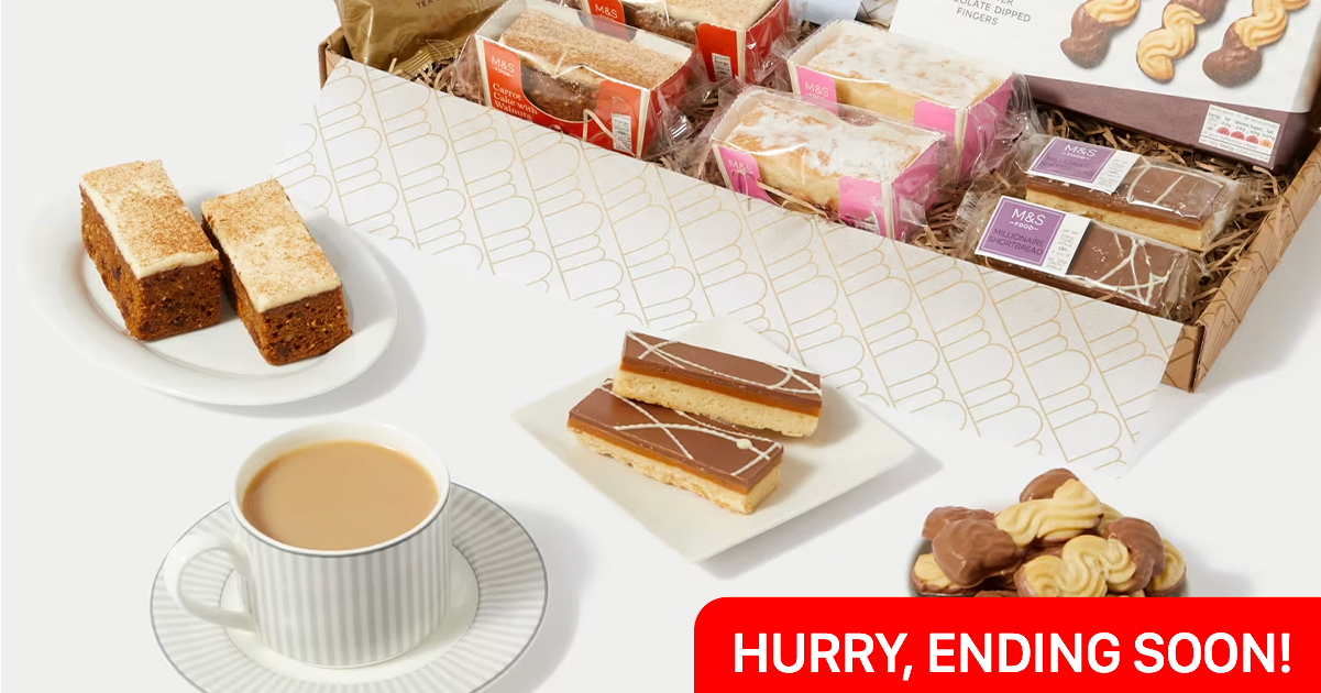 WIN this M&S Collection Afternoon Tea Gift Box | Snizl Ltd Free Competition