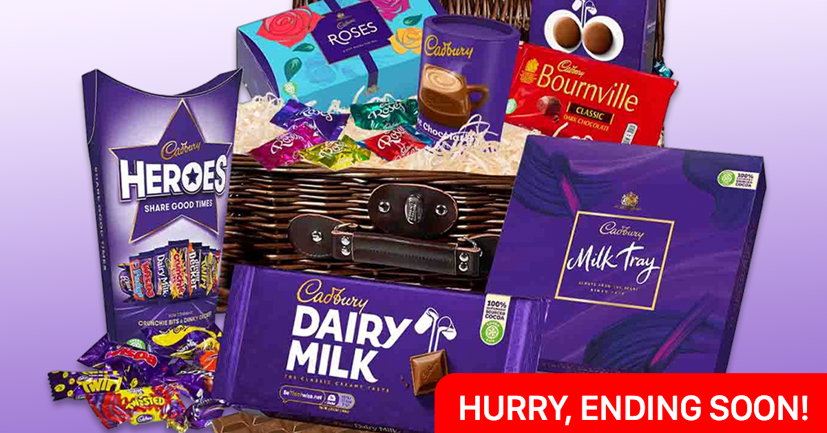 WIN this Cadbury Classic Chocolate Basket | Snizl Ltd Free Competition